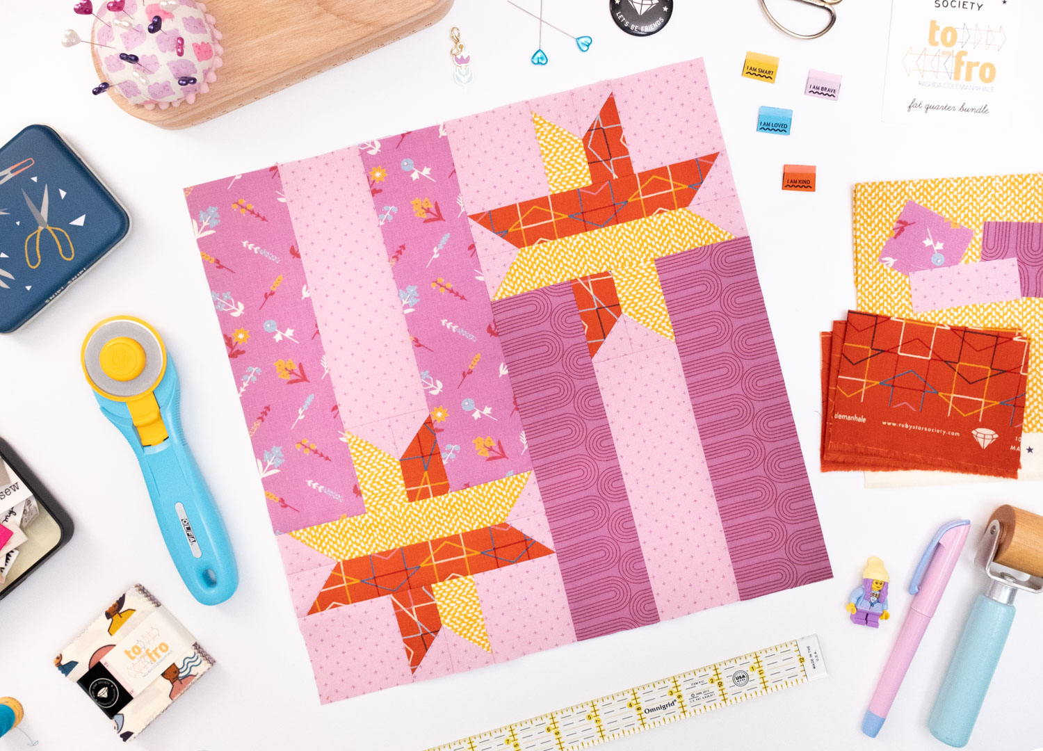 Moda Blockheads 5 Ruby Star Society Edition Sew Along Info – Little ...