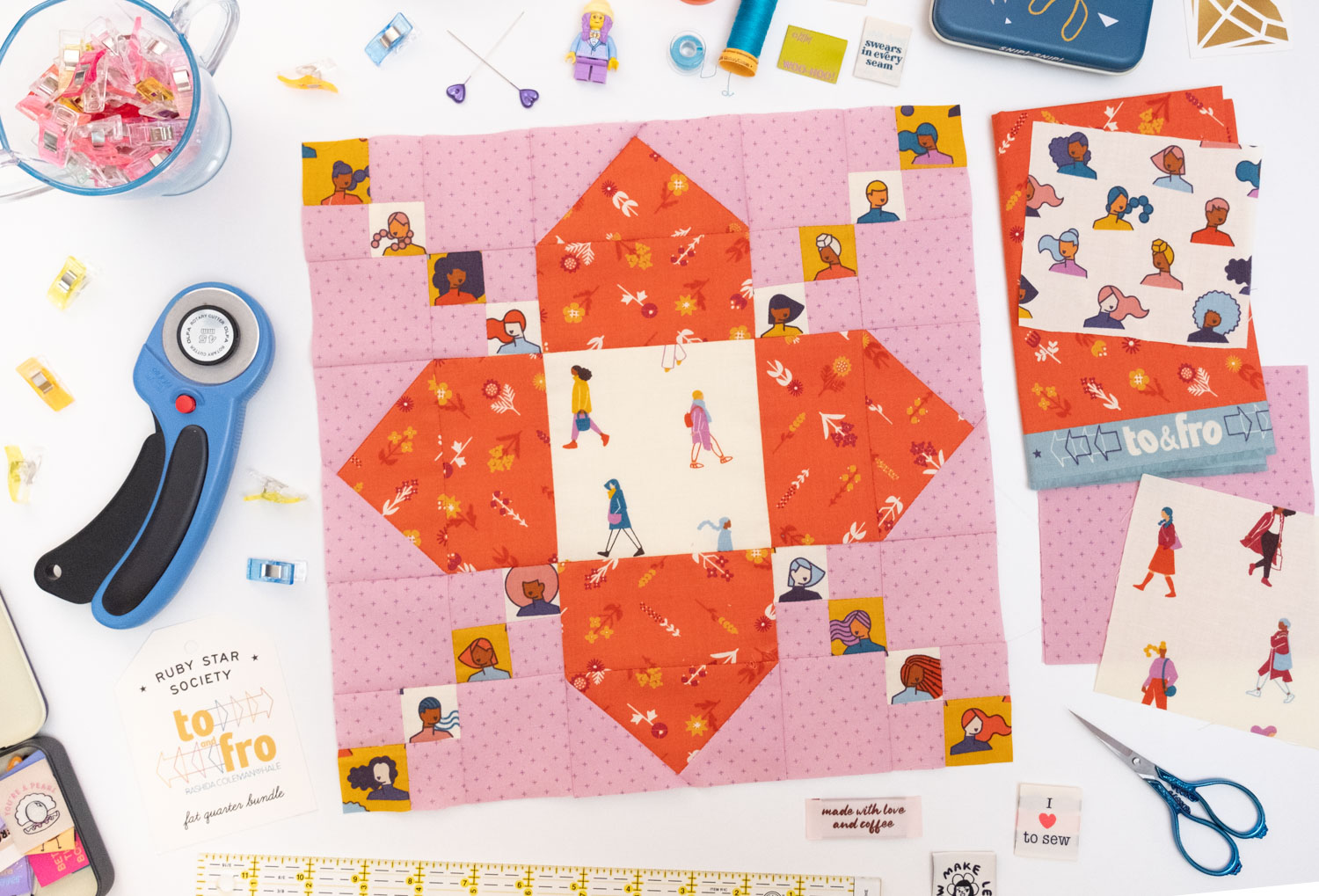 Moda Blockheads 5 Ruby Star Society Edition Sew Along Info – Little ...