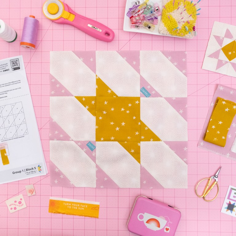 Moda Blockheads 5 Ruby Star Society Edition Sew Along Info – Little ...