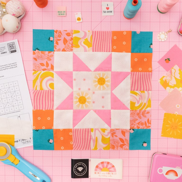 Moda Blockheads 5 Ruby Star Society Edition Sew Along Info – Little ...