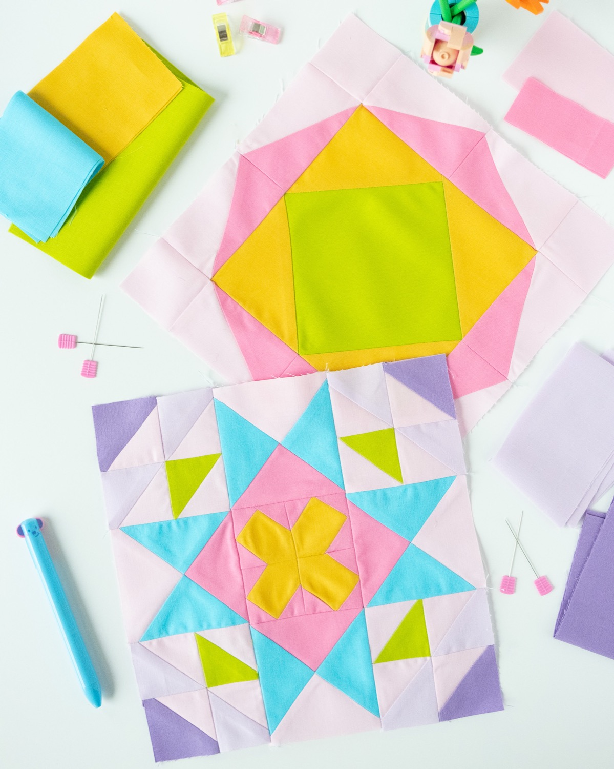 Building a Quilt That Shines: My Blockheads 6 Layout Options – Little ...