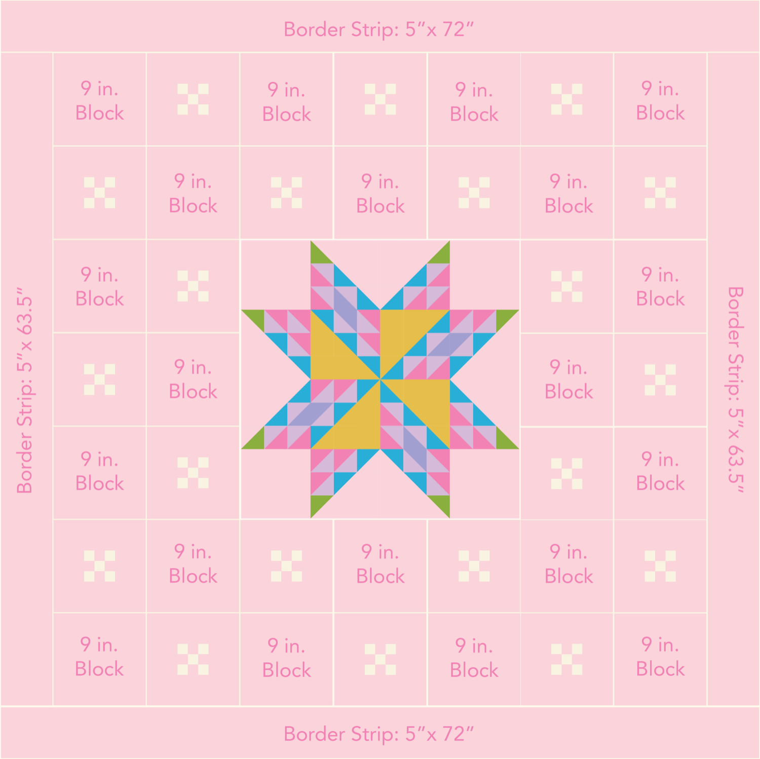 Building a Quilt That Shines: My Blockheads 6 Layout Options – Little ...